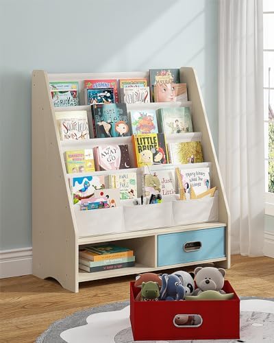 Amazon.com: FKWin Kids Bookshelf, Kids Toy Storage Organizer, Baby ...