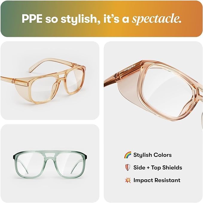 Stoggles – Oficial – Aviator – Gafas de seguridad con certificación Z87 ...