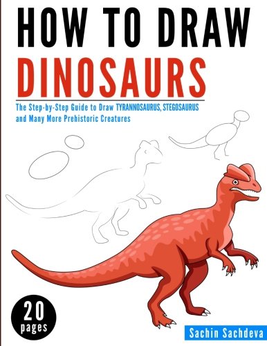 How to Draw Dinosaurs: The Step-by-Step Guide to Draw TYRANNOSAURUS ...