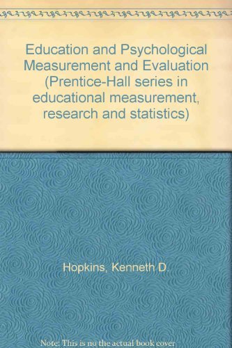 Buy Education and Psychological Measurement and Evaluation Book Online ...