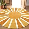 Amazon.com: Lahome Boho Round Rugs 6Ft - Washable Round Area Rugs for ...