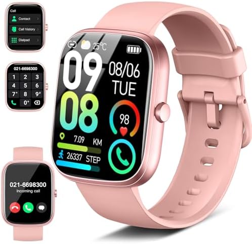 Amazon.com: NZKEEYZI Smart Watch,1.91" HD Smartwatch for Men Women ...