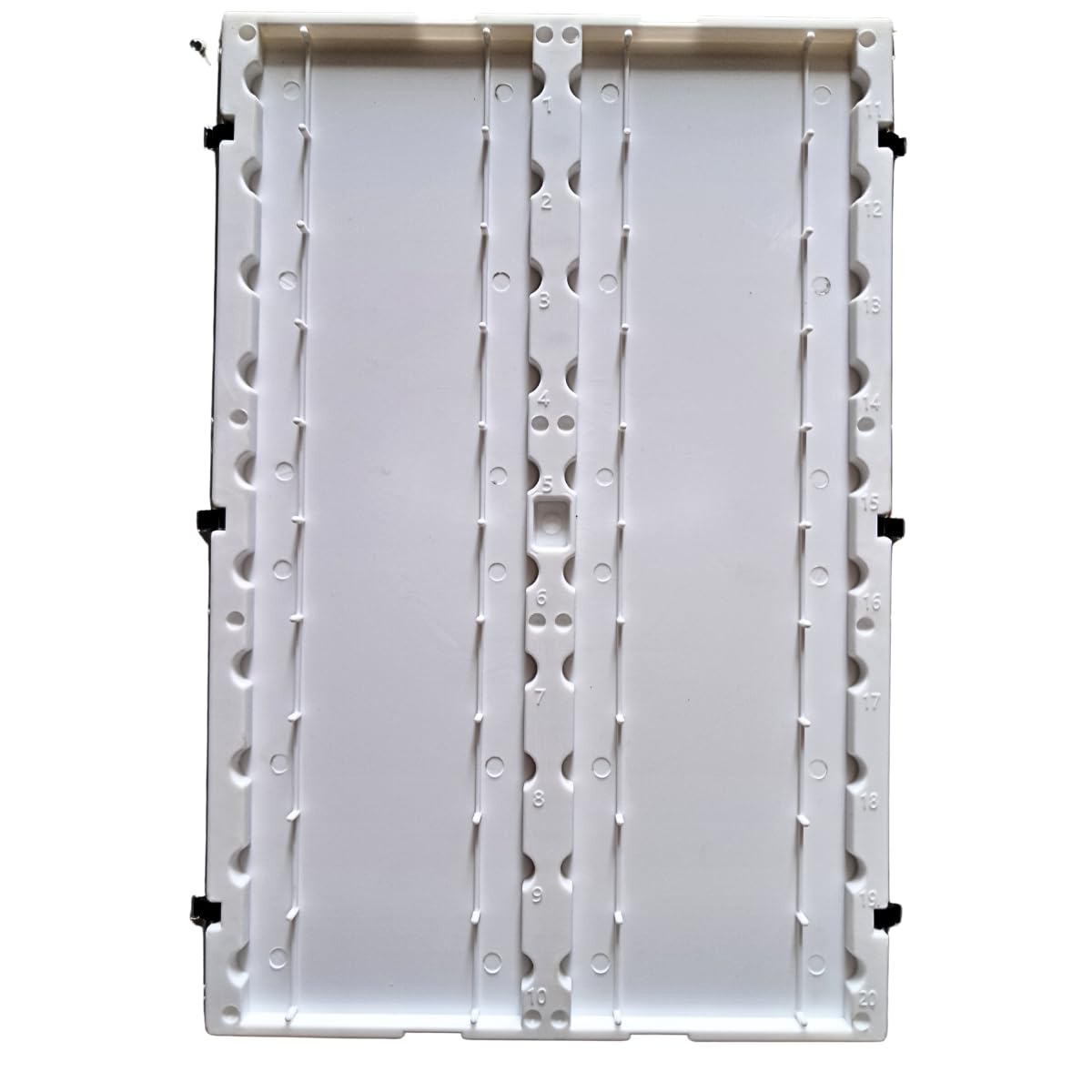 Plastic Microscope Slide File for 20 slides with Clear Hinged Lids ...