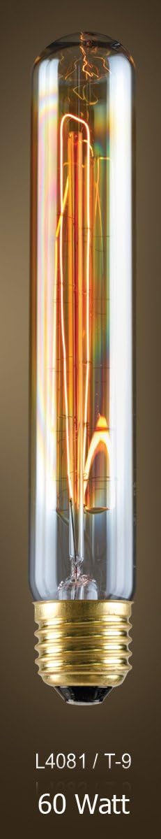 ADL Lumin 60 Watt Nostalgia Era T-9 Beacon Tube Bulb - Amazon.com