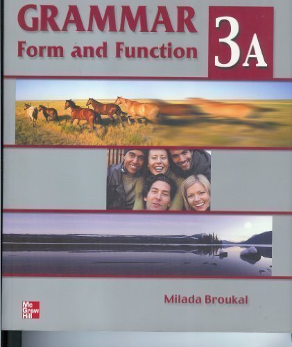 Buy Grammar Form and Function - Book 3 (High Intermediate) - Split ...