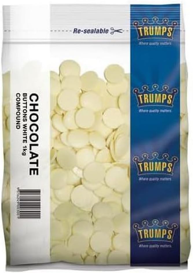 Trumps White Chocolate Buttons 1 Kg : Amazon.com.au: Grocery