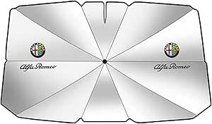 WBZHUSS Car Front Window Sun Shade, for Alfa Romeo Stelvio SUV 2022 ...