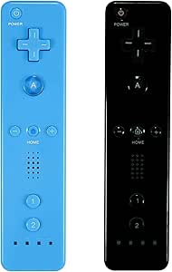 Amazon.com: Wii Controller 2 Pack, Wii Remote Controller with Silicone ...