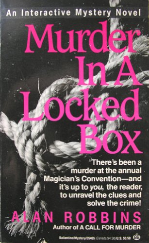 Murder in Locked Box: Robbins, Alan: 9780345354655: Amazon.com: Books