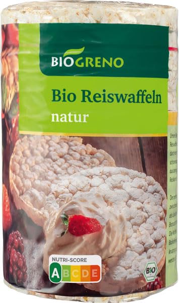 Biogreno Bio Reiswaffeln natur, 100 g : Amazon.de: Lebensmittel & Getränke
