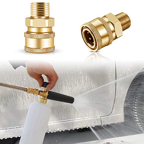 Snapklik.com : 3/8 NPT Quick Connect Fittings - 2 PCs 3/8 Inch Male ...