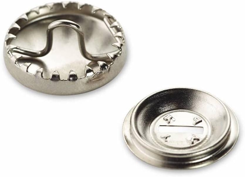 Hemline Self Cover Plastic Buttons, 11mm, 15mm, 18mm, 22mm, 29mm,38mm ...