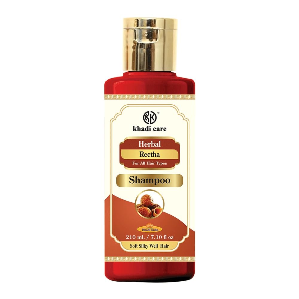 Buy Khadi Care Herbal Reetha Shampoo - 210ml Online at Low Prices in ...
