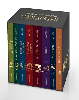 Amazon.com: The Complete Cambridge Jane Austen 8 Volume Hardback Set ...