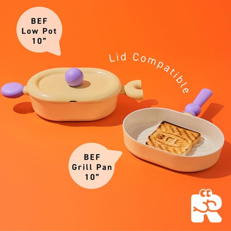 Snapklik.com : Neoflam Better Finger 10 Cookware Set Stovetops And ...