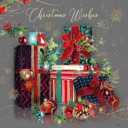 Cherry Orchard Open Christmas Card, Christmas Wishes. Artistic Presents ...