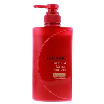 Amazon.com : Tsubaki Premium Moist Shampoo 490ml - Daily repair damaged ...