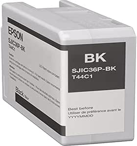 Epson SJIC36P-K INK CARTRIDGE C6000 SERIES BLK : Amazon.it: Informatica