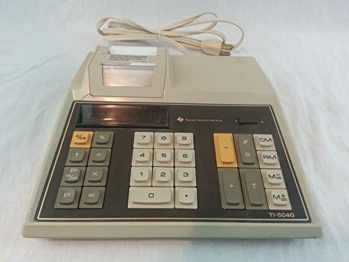 Amazon.com : Texas Instruments TI-5040 Business Calculator : Office ...