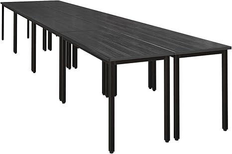 Amazon.com: Bonzy Home Conference Tables 18ft Office Computer Desk for ...