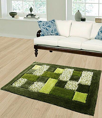 Buy RAYON CASA Polyester Shaggy Carpets (SKU-CARPET-16-3X5) Online at ...