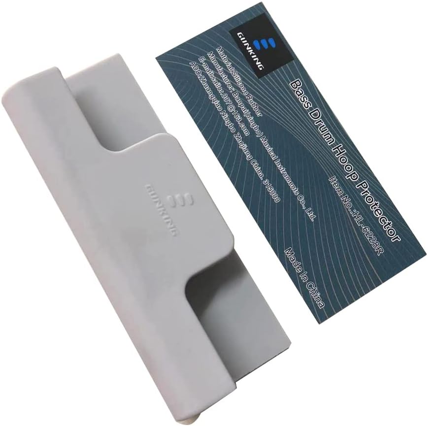 Amazon.com: GUNKING Silicone Rubber Bass Drum Hoop Protector : Musical ...