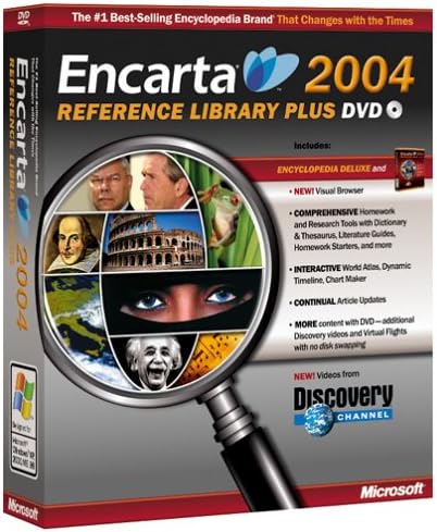 Amazon.com: Encarta Reference Library 2004 DVD [Old Version]
