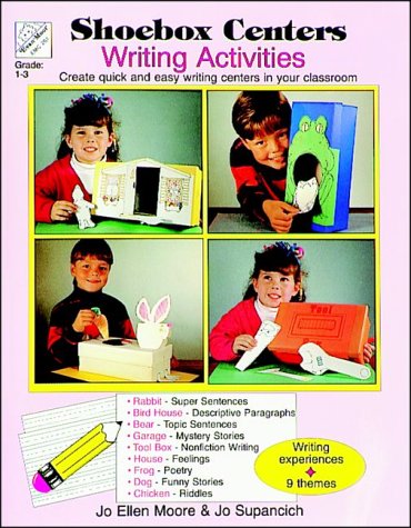Shoe Box Centers Writing Activities: Shoe Box Centers: Moore, Jo E ...
