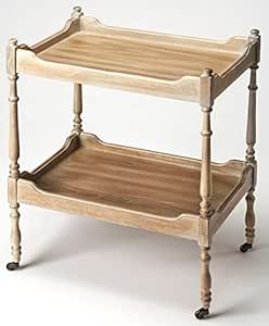 Amazon.com - Butler Serving Cart in Distressed Gray Finish - Storage ...