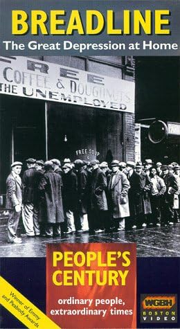 Amazon.com: Breadline-Great Depression at Home [VHS] : People's Century: Movies & TV