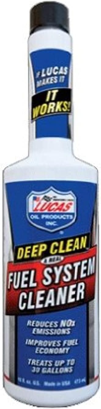 Amazon.com: Lucas Oil 10512-12PK Deep Clean Fuel System Cleaner - 16 oz ...