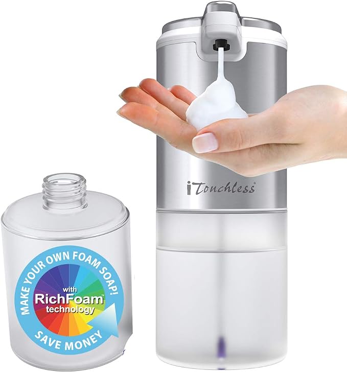 Amazon.com: iTouchless Ultraclean 11 fl oz/325 ml Sensor Foam Soap ...