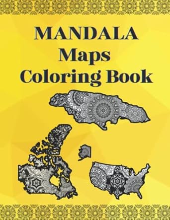 Amazon.com: Mandala Maps Coloring Book: Self-help book that allows for ...