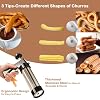 Amazon.com: AlgoELF Churro Maker Machine, 3-in-1 Churro Spritz Cookie ...