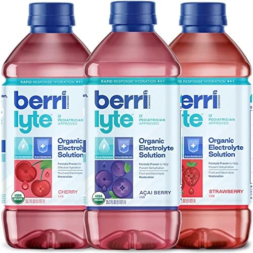 Amazon.com: Berri Lyte Plant Based Organic Electrolyte Solution ...