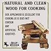 Amazon.com : Billy Buckskin 18 LB Applewood Cooking Firewood – Includes ...