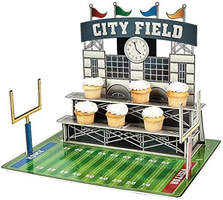 Amazon.com: Yungyan 2 Pcs Plastic Football Serving Trays with Handles ...