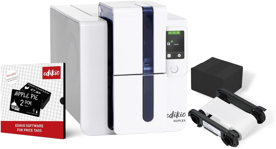 EVOLIS, EDIKIO Duplex-Price TAG Solution, EDIKIO Dual Sided Printer W ...