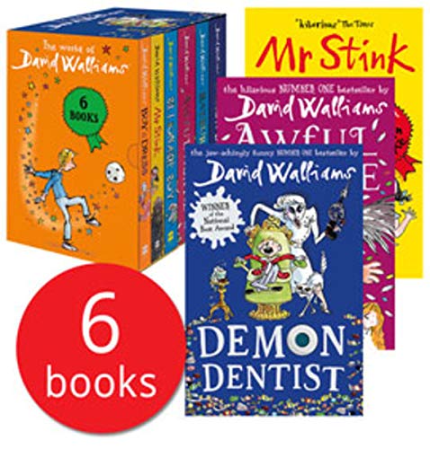 Buy The World of David Walliams 6 Books Collection Box Set (Boy in the ...
