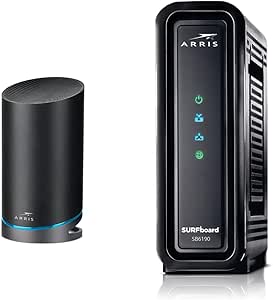 Amazon.com: ARRIS Surfboard mAX Pro W31 Tri-Band Mesh Ready Wi-Fi 6 Router & Surfboard SB6190 ...