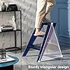 Amazon.com: Tightstore Step Stools for Adults, 3 Step Ladder Folding ...