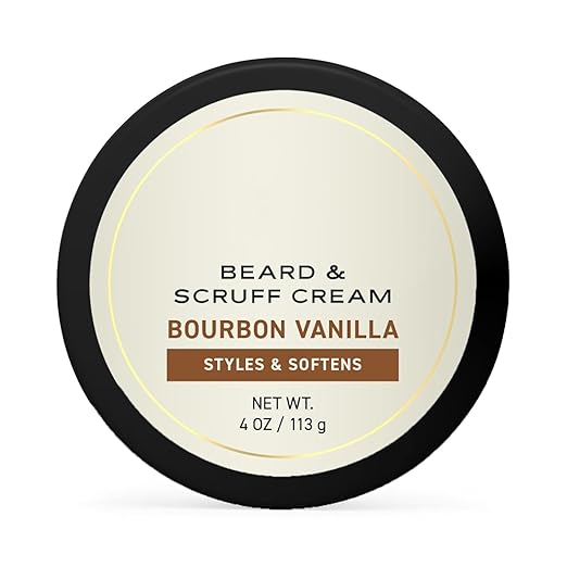 Amazon.com : Beard & Scruff Cream, Bourbon Vanilla Scent 4 oz : Beauty ...