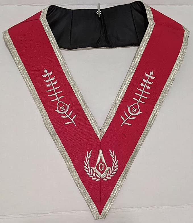 Amazon.com: Masonic Blue Lodge Master Mason Blue/Red Apron Set Apron ...