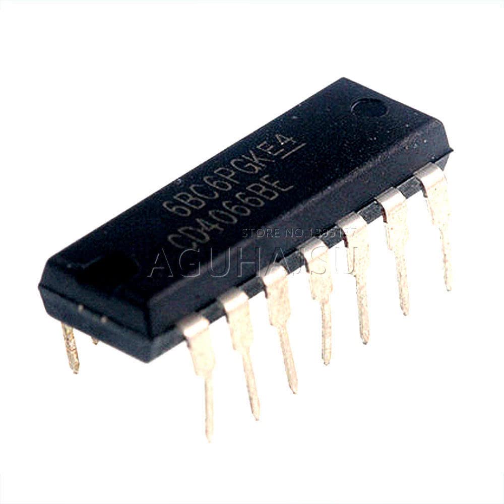 5pcs/Lot CD4066 CD4066BE 4066 4066BE DIP-14 dip14 Switch Chip IC ...