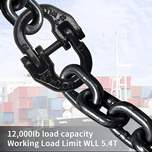 Snapklik.com : TBAPFS 1/2 Grade 80 Alloy Steel Hammerlock Coupling Link ...