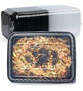 Amazon.com: FRESHPAK Meal Prep Container Reusable 40 Pack 34oz - Shrink ...