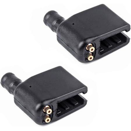 Amazon.com: OTUAYAUTO Universal Windshield Washer Nozzles - Arm Mounted ...