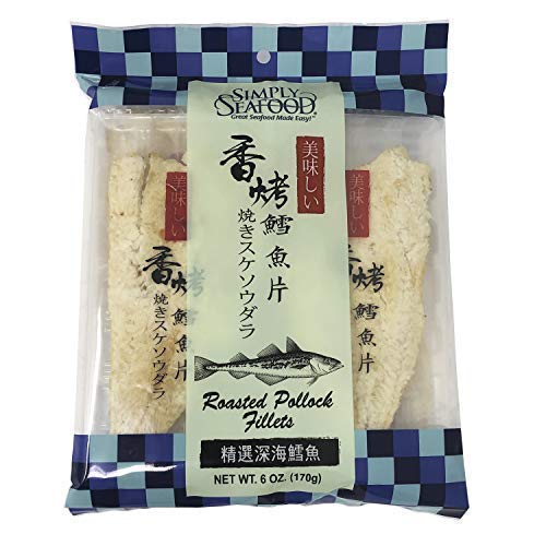 Amazon.com: Simply Alaska Roasted Pollock Fillets 6 oz pack, low fat ...