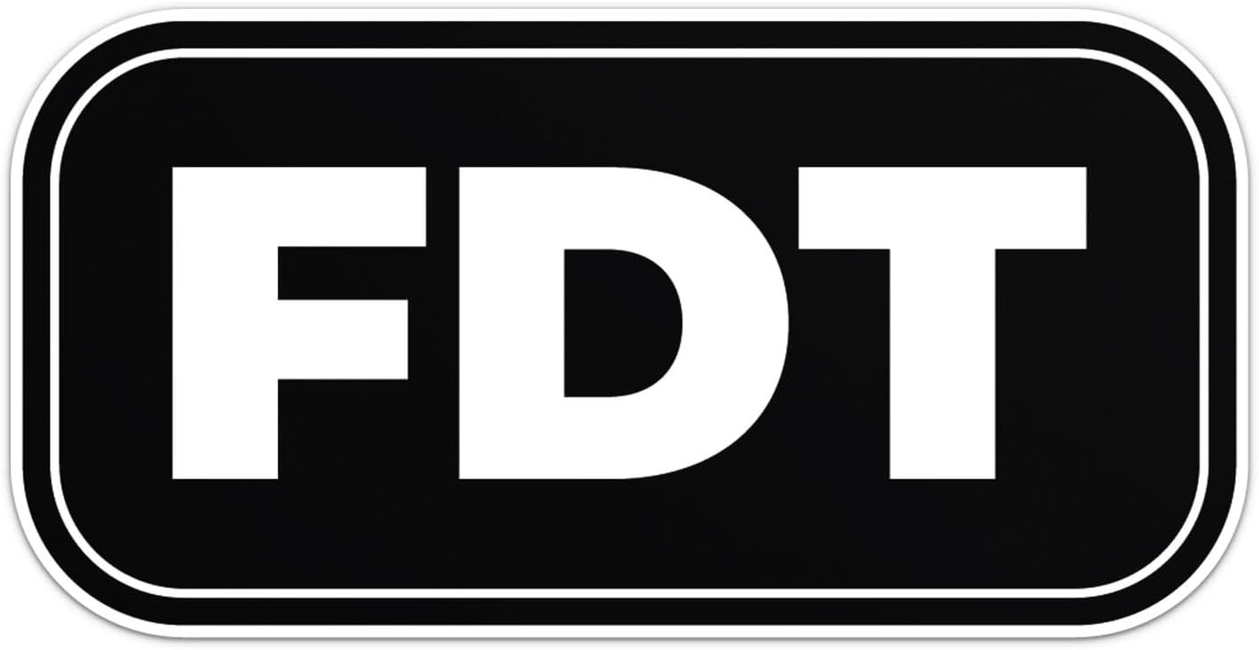 Amazon.com - FCK Trump FDT Sticker - Waterproof Vinyl Decal for Car ...