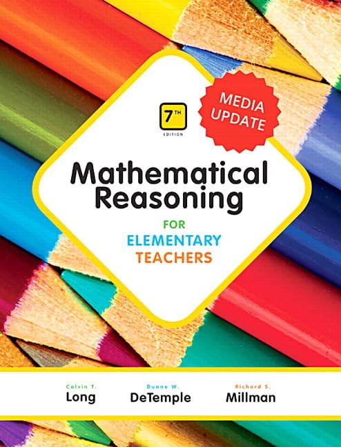 Amazon.com: Mathematical Reasoning for Elementary Teachers, Media ...